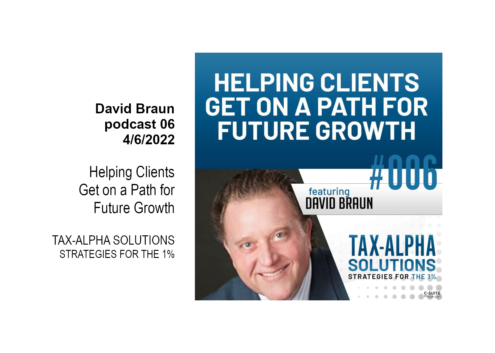 Helping Clients Get on a Path for Future Growth – Successful Acquisitions